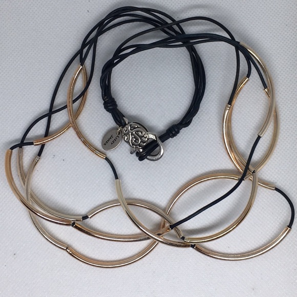 Lizzy James | Jewelry | Lizzie James Boutique Designer 4 Strand Matte ...